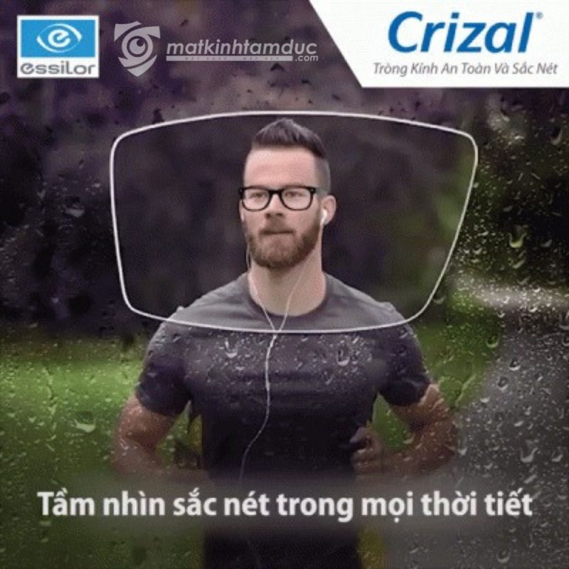 Tròng kính Essilor Crizal Easy Pro UV 1.56 - Hạn chế bám bẩn và dễ dàng ...