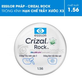 Tròng kính Essilor Crizal Rock - Chống trầy xước gấp 3, trong suốt và ...
