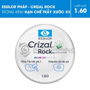 Tròng kính Essilor Crizal Rock - Chống trầy xước gấp 3, trong suốt và ...