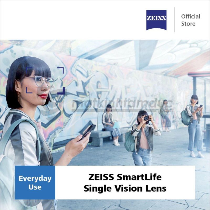 Tròng kính Đơn tròng ZEISS SmartLife Individual - Mắt Kính Tâm Đức